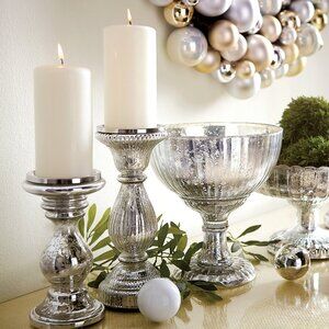 Ballard Designs | Accents | Ballard Designs Antiqued Mercury Glass Set ...